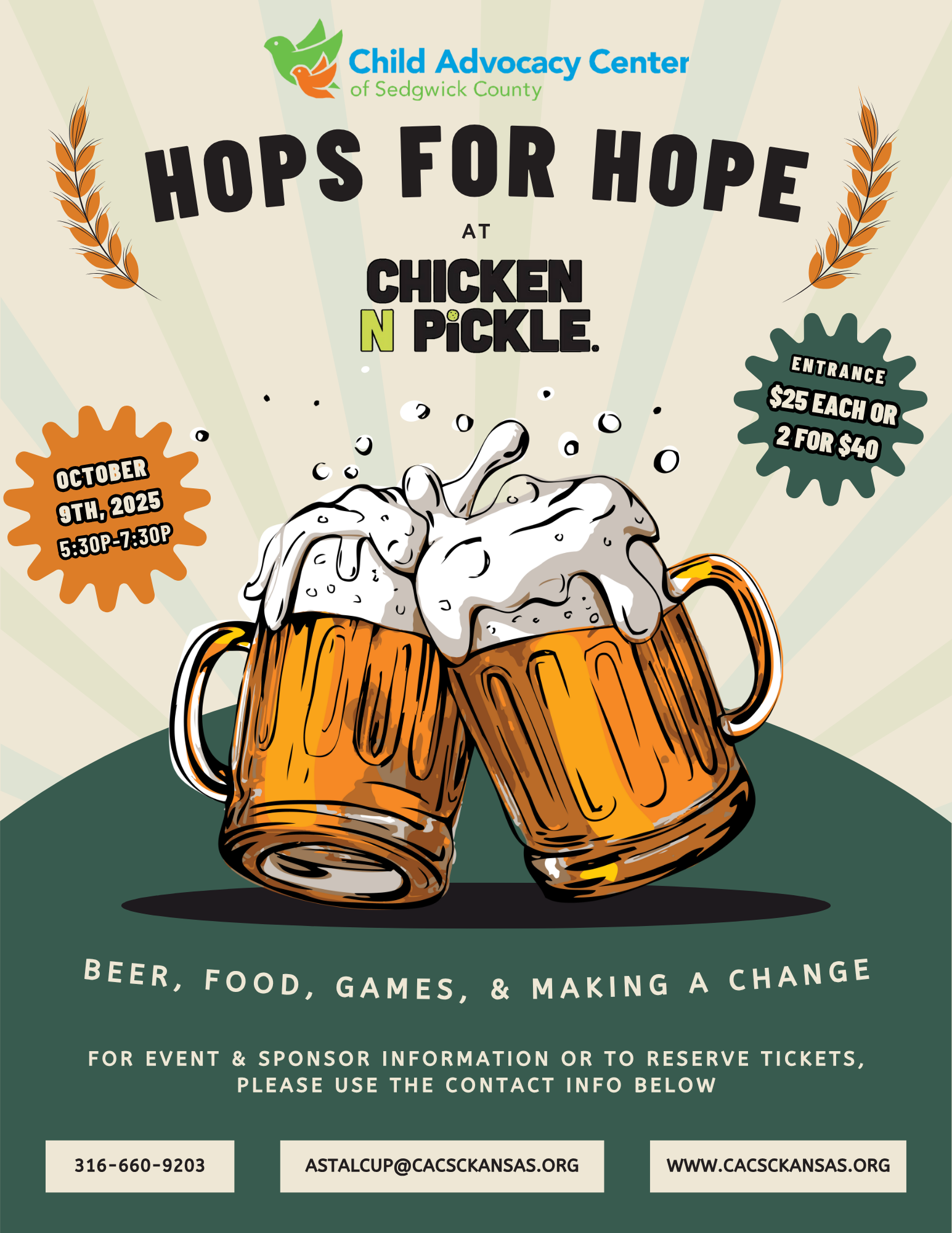 Hops for Hope – Child Advocacy Center of Sedgwick County